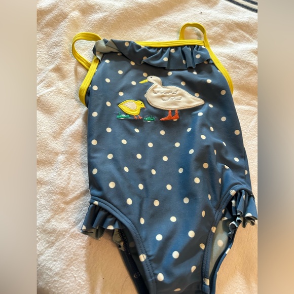 Baby Boden | Swim | Baby Boden Infant Girls Swimsuit Duck Appliqu Polka ...